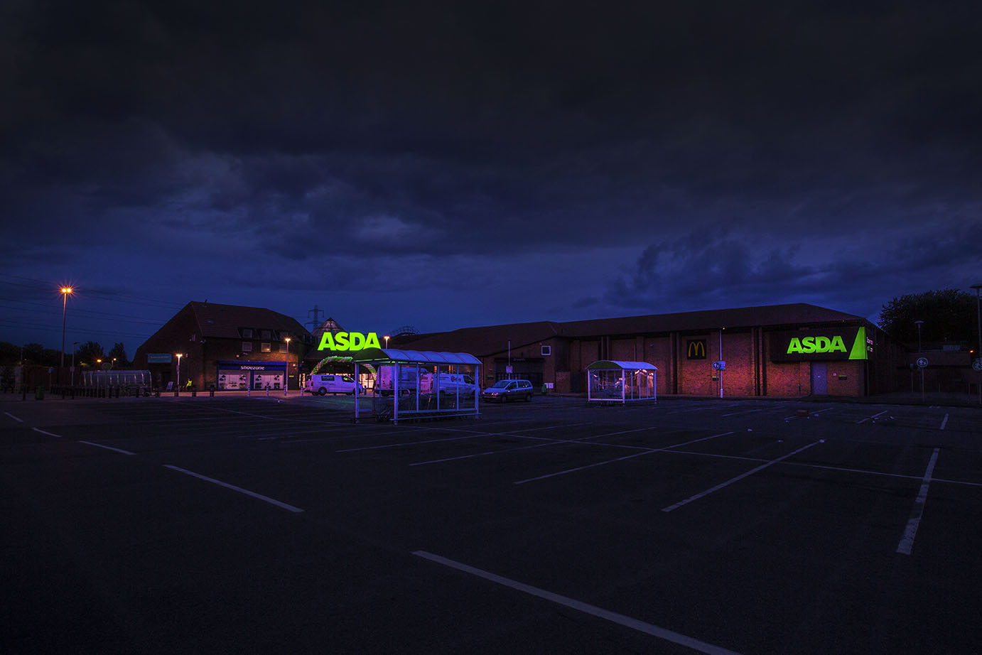 Asda by Night – Butterfield Illuminations - Butterfield Signs
