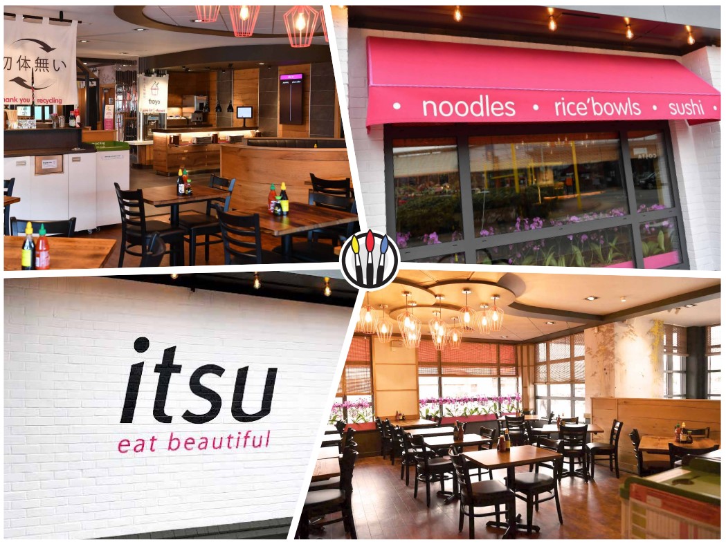 Brand Implementation for itsu Reading Gate - Butterfield Signs